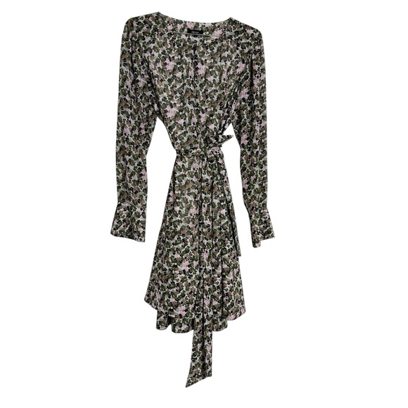 ME+EM | Dresses | Meem Lantana Floral Print Belted Mini Dress | Poshmark